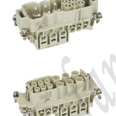 HDXBSCN西霸士矩形重载连接器 接插件 HWK6/6-012-M/F