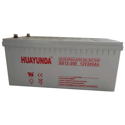 华运达铅酸蓄电池6GFM10012V100AH机房后备UPS电源储能系列