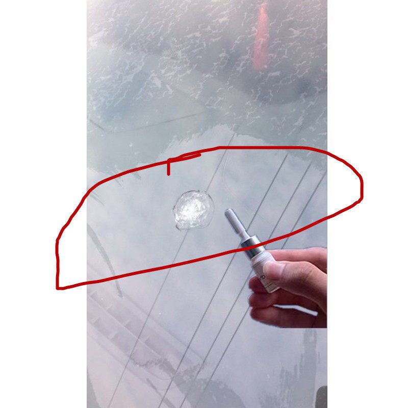 汽车挡风玻璃修复工具无影胶水石子打破裂修补剂晒裂了裂纹裂缝胶