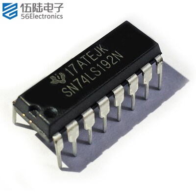 直插 74LS192 SN74LS192N DIP-16 可逆计数器 可预置BCD双时钟
