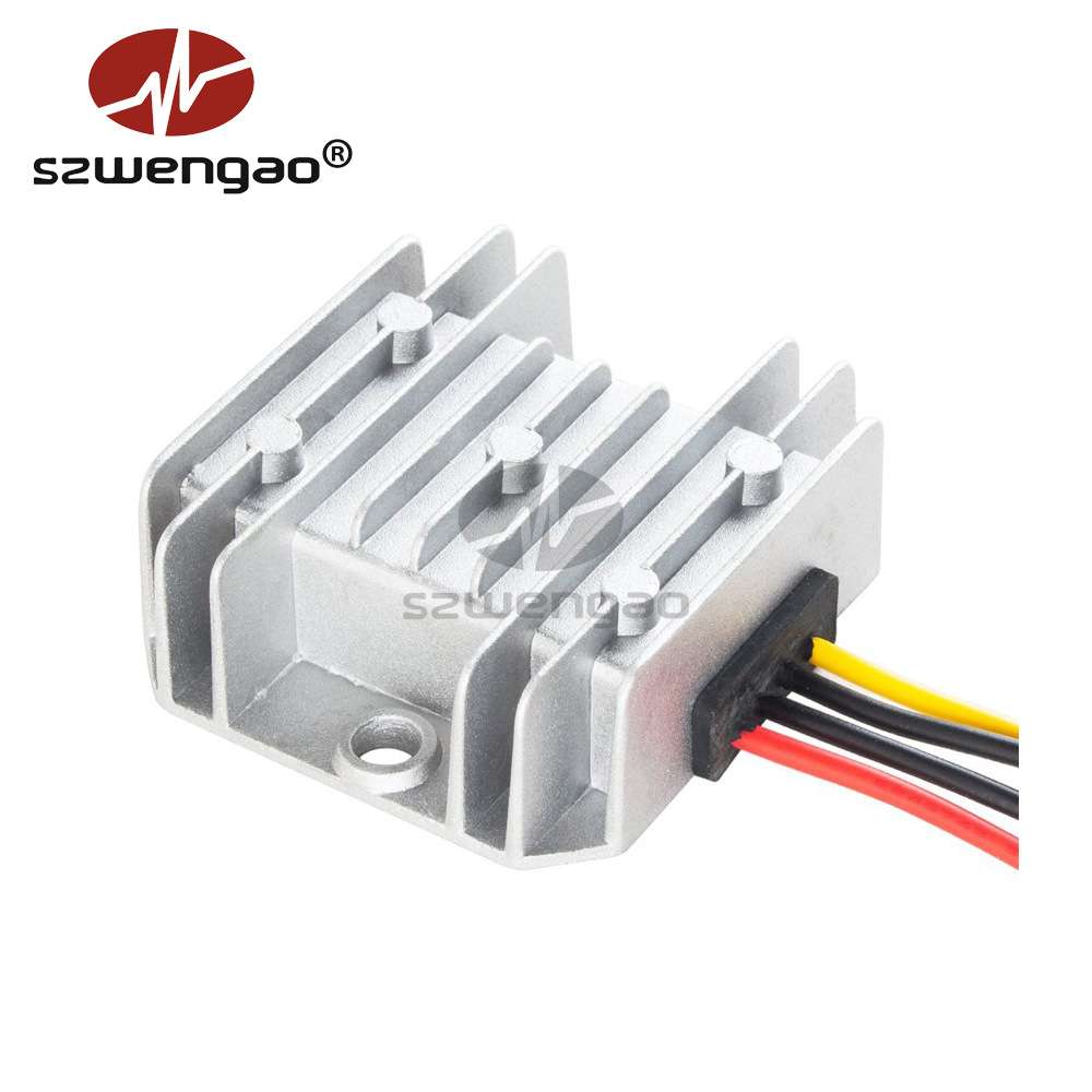 8V12V24V转12V汽车电瓶稳压器5-36V转12V 3A车载升降压电源转换器