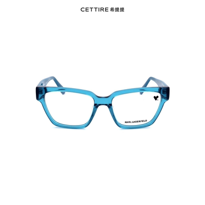 Karl Lagerfeld女士Wayfarer 镜框眼镜