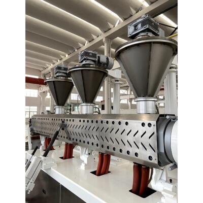 可定制SKW125四叶片往复机造粒机用于PVC电缆料填充
