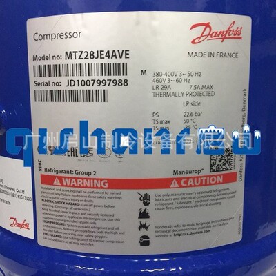 广州丹佛斯压缩机批发代MTZ28JE4AVE