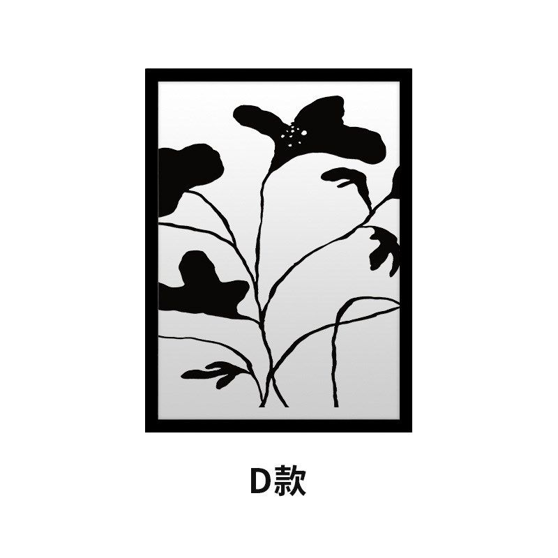 节节高竹子中古风镜子装饰画复z古客厅镜面挂画卧室桌面高级感摆