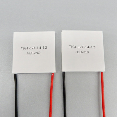 TEG1-127-1.4-1.2耐高温240度310度 壁炉火炉温差发电片40*40mm