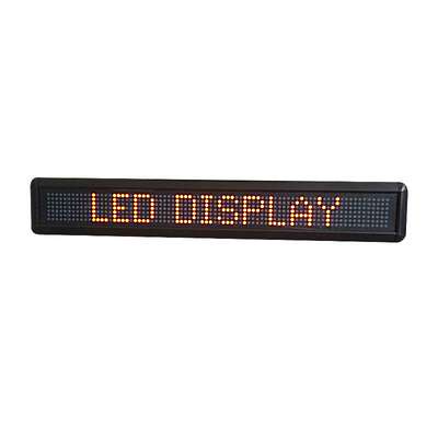 LED display scrolling information highlighting module