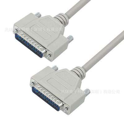 L-COM CSMN25MM-15 优良型模制D-Sub线缆 DB25公头/公头 现货