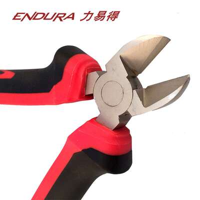 力易得 铬钒钢德式斜嘴钳 E5232