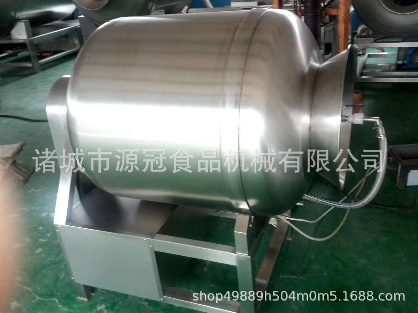 大型真空滚揉机 不锈钢肉食真空滚肉机 肉制品加工设备腌制加工机