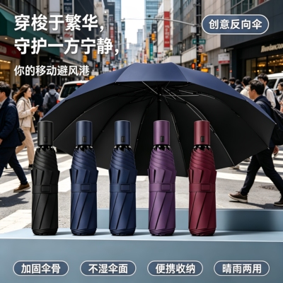 【超大号12骨】加大加厚折叠防暴雨伞三人晴雨两用防晒遮阳伞wy