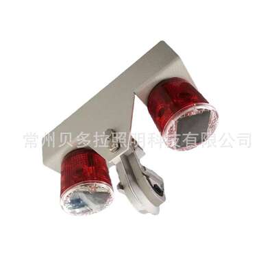 SW2730太阳能警示灯双头  高压线船舶太阳能警示灯 SZSW2730
