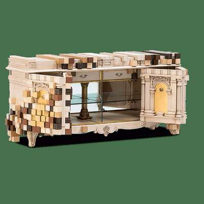 葡萄牙 bocadolobo LAPIAZ SIDEBOARD餐边柜玄关柜装饰柜6032