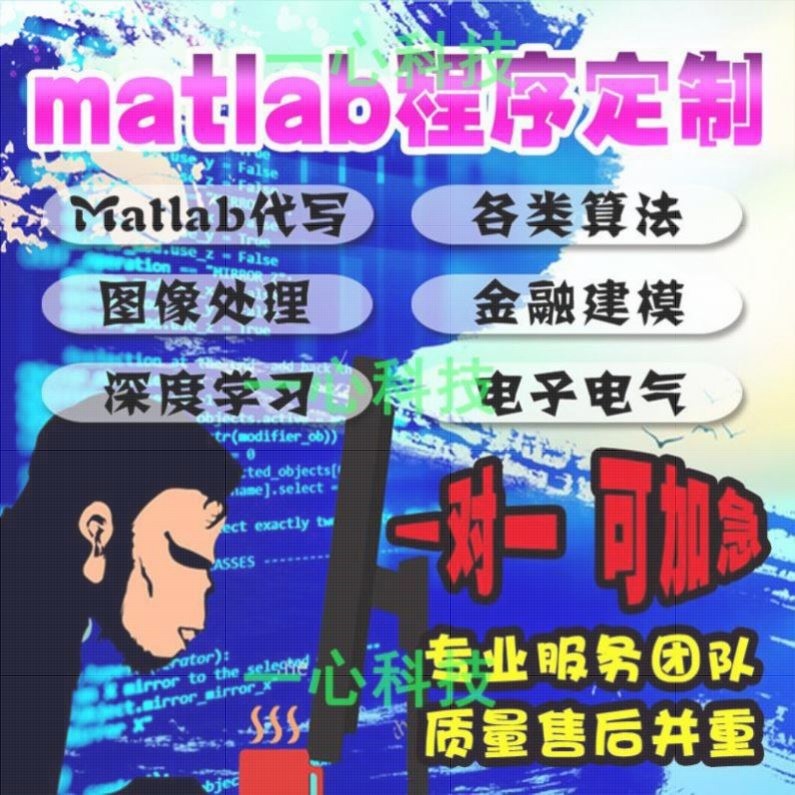 MATLAB程序代做图像处理彷真算法优化电力电子控制语音信号点云