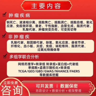 生信分析服务2-5差异基因单细胞测序转录组数据r语言火山图热图