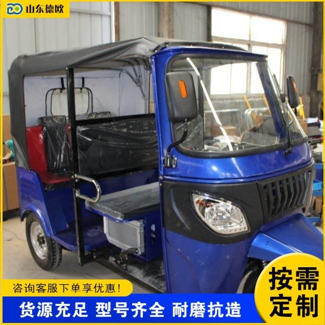 出口印度Tuktuk载人拉客光油燃三轮车代步爬坡旅游观电动嘟嘟车轮