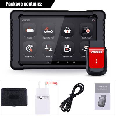 Ancel X6 OBD2 Professional Automotive Bluetooth Scanner