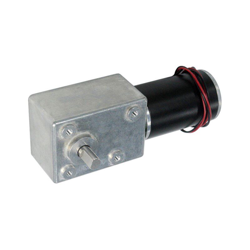 5882-45ZY减速电机12V24V涡轮蜗杆自锁直流大扭矩低速马达 大功率