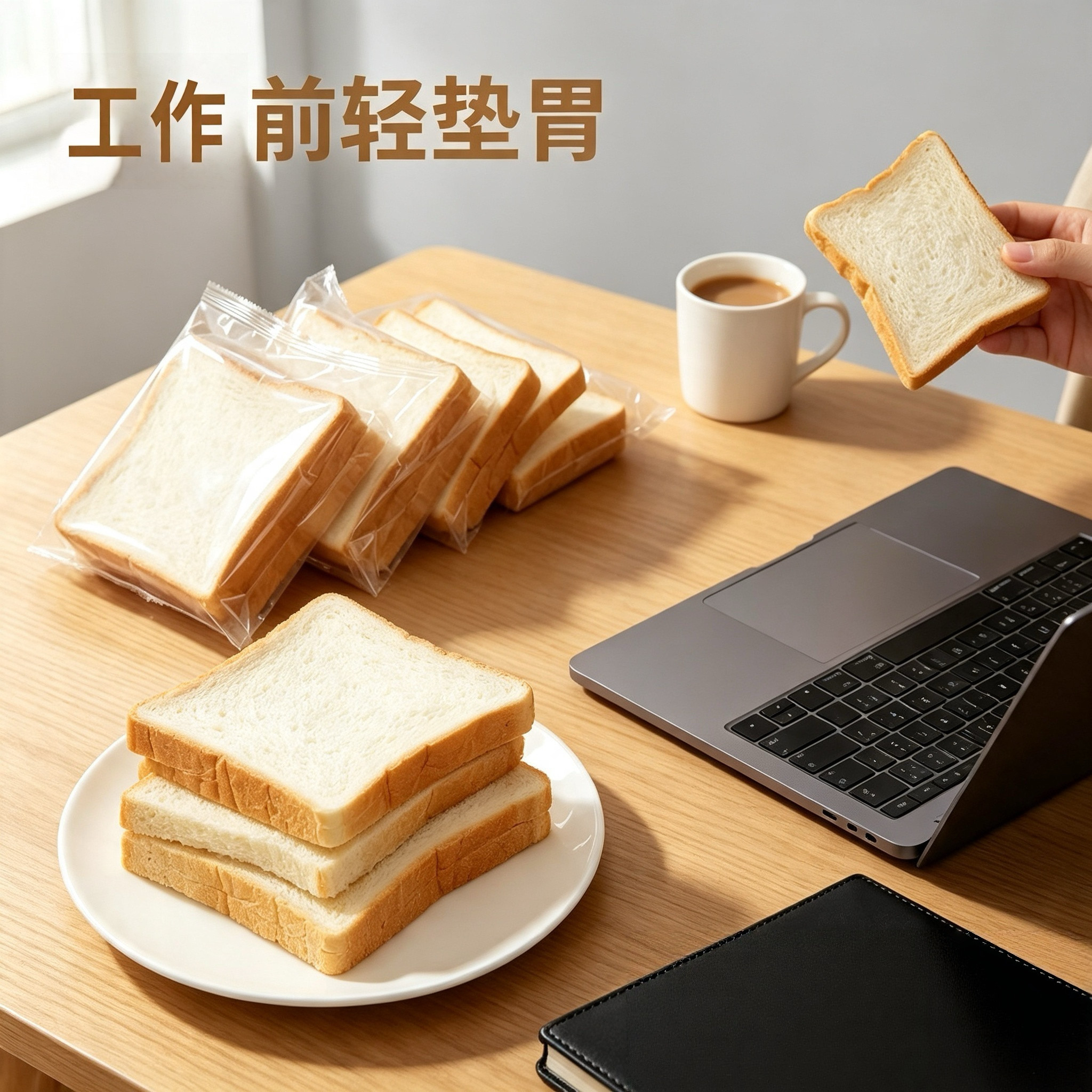 厚切吐司方包三明治专用面包烘焙咖啡店摆摊商用原料轻食早餐