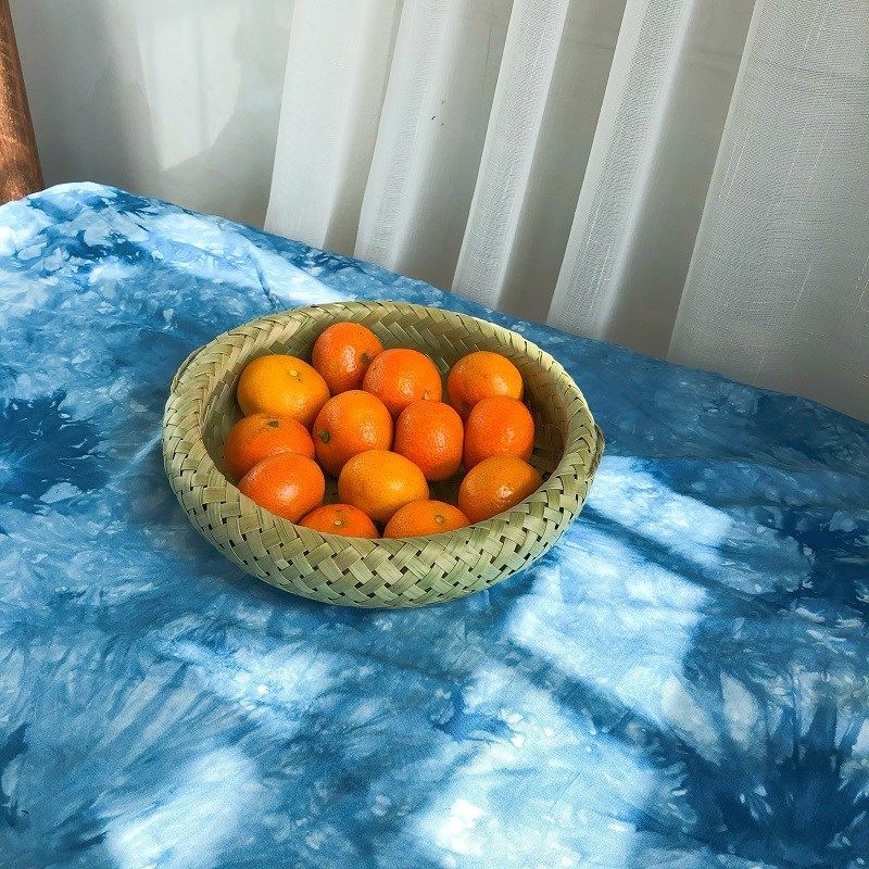 竹编水果筐果篓果盘点心盘竹制品面包筐精编手工零食竹筐馒头筐
