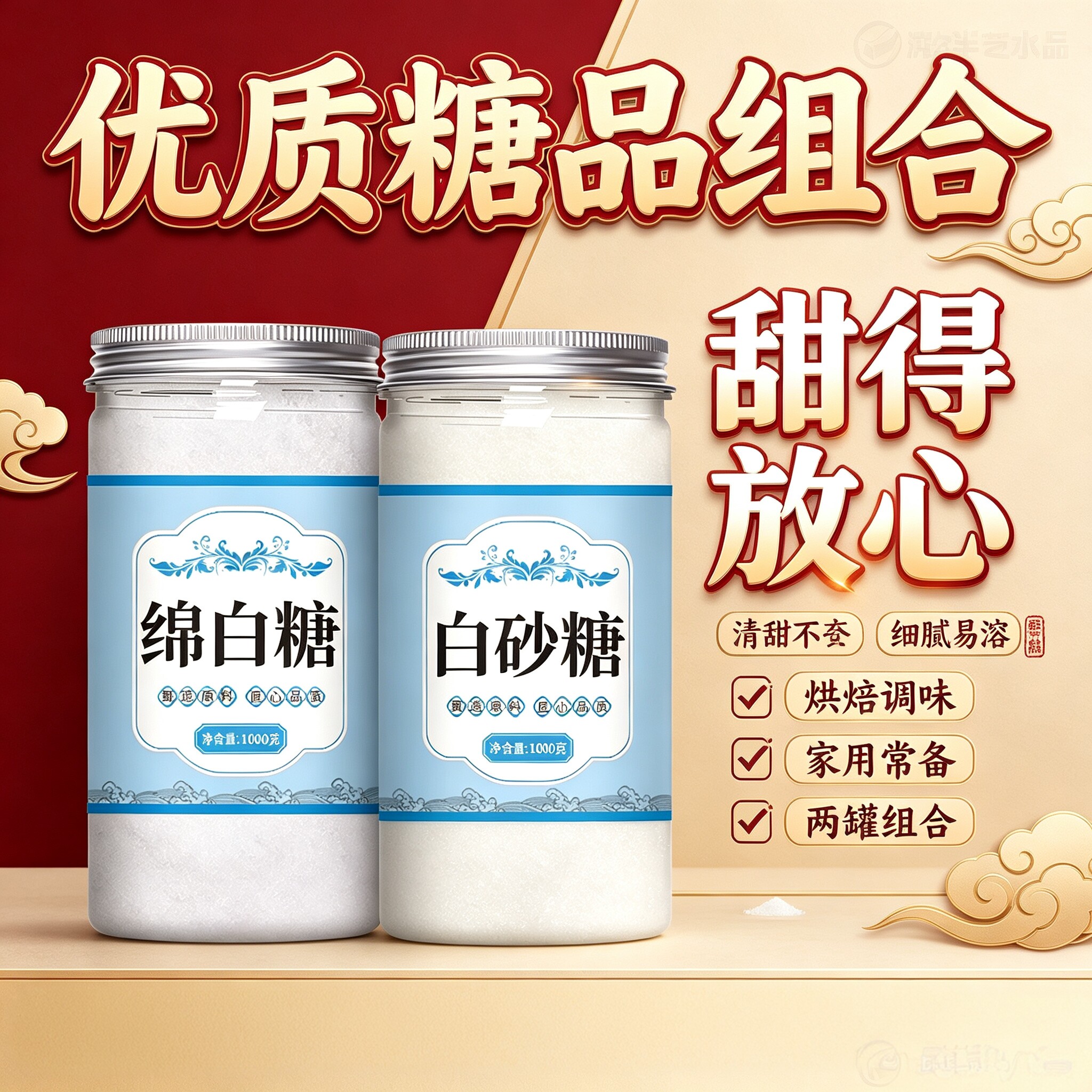 【中农说】绵白糖优质纯正一级商用食用批发级家用正品官方旗舰店
