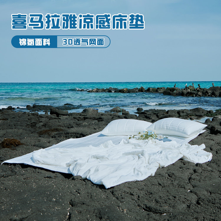 锦氨纶A类母婴面料凉席夏天2026夏季冰丝席宿舍单人床单软席子