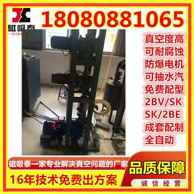 JZJ2B1502B水环真空机组ZJP150罗茨增压泵2BV5121真空泵9.7KW系统