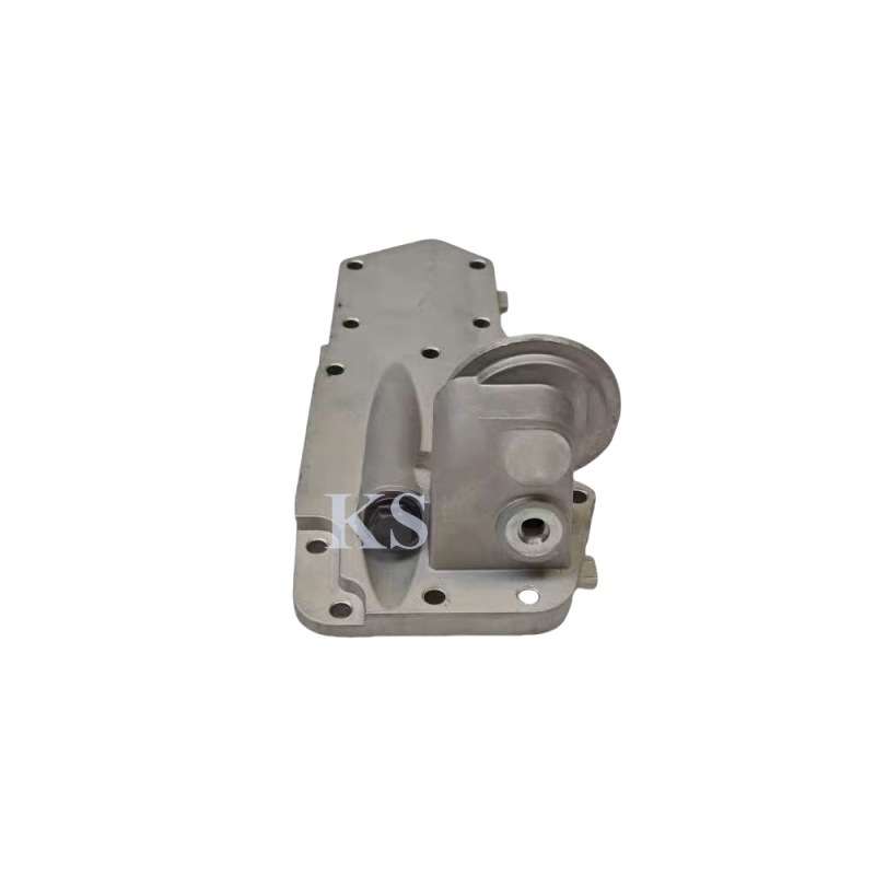 适用原厂康明斯4BT 6BT发动机机油冷却器机油滤清器底座4934217