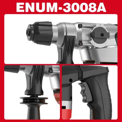 红色破坏锤有绳工具 3008A 亿能电动工具工厂