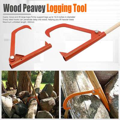 拉柴器 拉链锯套装  Wood Peavey Logging Tool Log Roller Tool