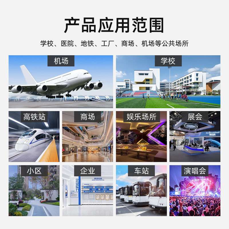 厂家现货十八区金属探测门LED报警探测门监狱保密场所手机安检门