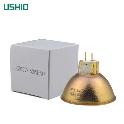 优秀USHIO JCR 15V150W BAU 镀金金杯15V150W牛尾杯泡15V150WBAU