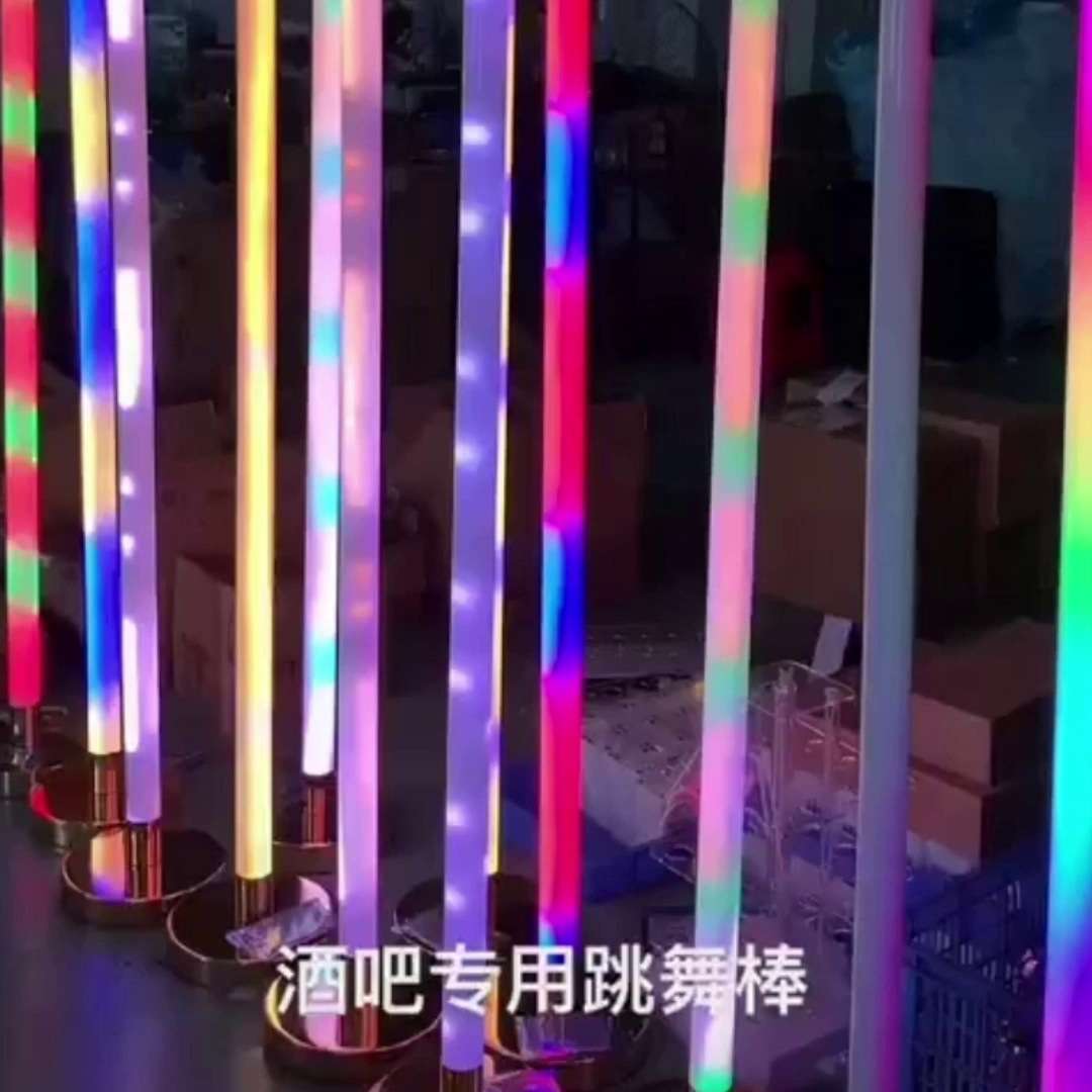 酒吧跳舞台夜店点跳台led手持gogo棒移动发光点舞棒手持发光棒