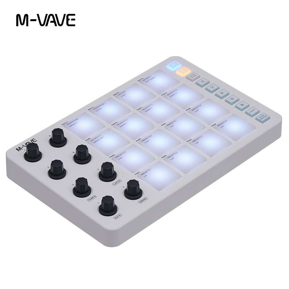 款控制器亚马逊MIDI键盘爆MIDI垫亚马RGB打击垫背光打击控制