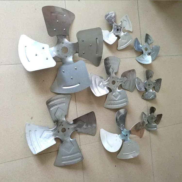 厂家专售轴流风机通风换气排风扇风机配件专用叶片铁风叶叶子叶轮