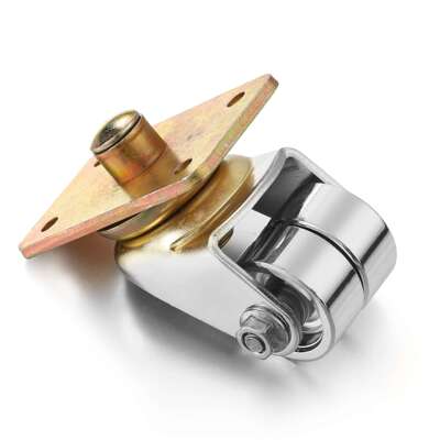 立式钢琴铁脚轮钢琴金属脚轮 银色 Piano Casters