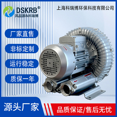 高压鼓风机RB-410-H16/850W/220V单相电纺织机械配套高压漩涡风机