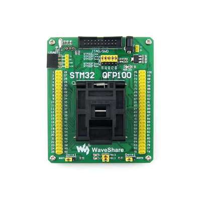 STM32 编程座 测试座 烧录座 STM32F STM32L QFP100