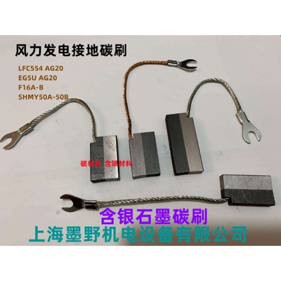 碳刷 8*20*40 风力发电接地银碳刷 LFC554 AG20  EG5U AG20