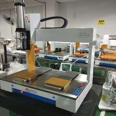 全自动400MLAB胶自动滴胶机单头双工位桌面式四轴平台点胶机