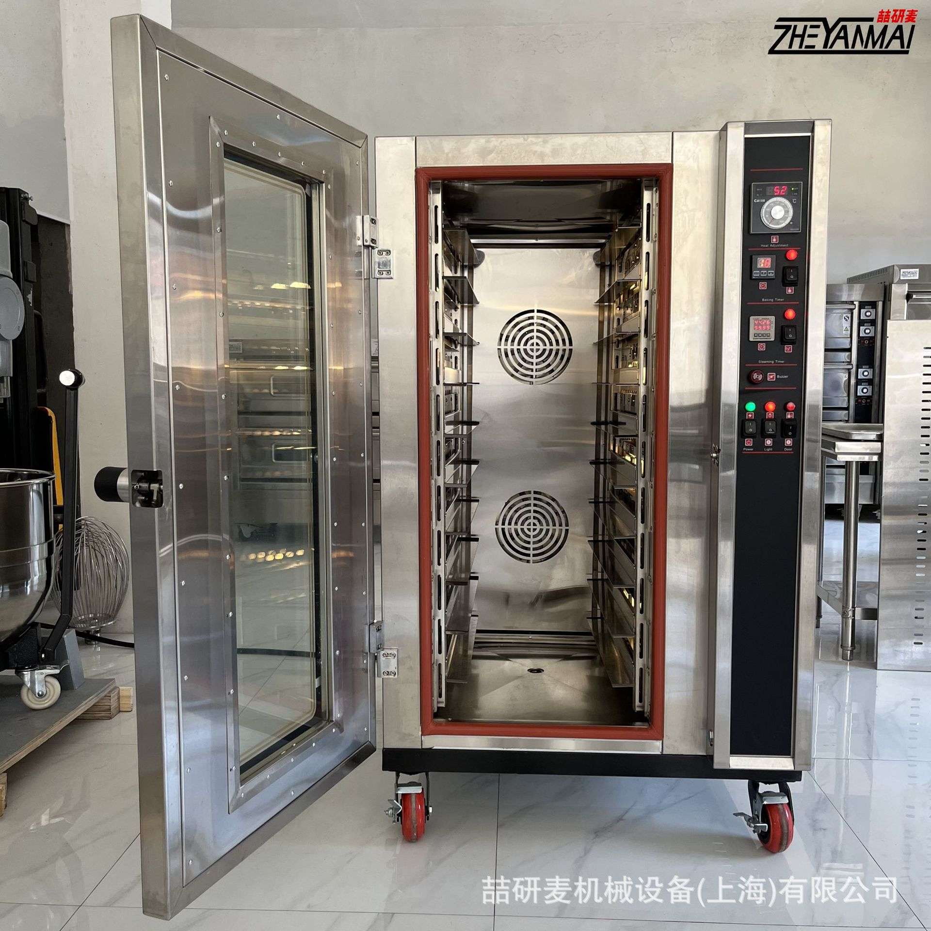 商用对流烤箱 5盘8盘10盘热风烘烤炉 可调风道烤箱 bread toaster