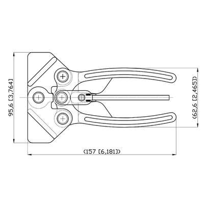 CH-50480嘉刚clamptek夹具CH-50480夹紧器ch50480