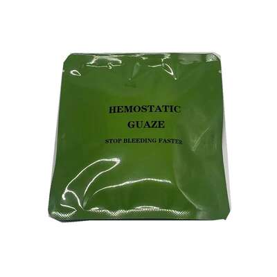 纱布海绵Kaolin Gauze Chitosan Gauze soluble hemostatic gauze