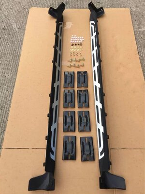 KIAKX3脚踏板狮智跑迎宾改装保险杆kx7 KX5越野车外侧脚踏板配件