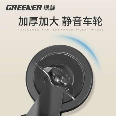 厂家直供GREENER绿林工业风重型收纳推车多功能油画工具移动架