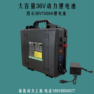 船用电动推进器顶流机动力锂电池36V48V60V足容量100AH-300AH定制