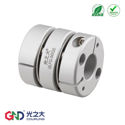 光之大GLFG铝合金高灵敏性双膜片联轴器步进伺服电机连轴器