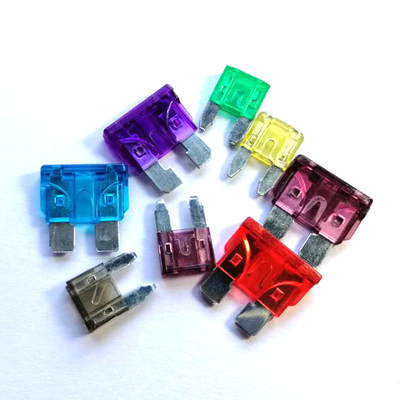汽车保险管氙气灯保险丝中号小号保险插片32V 20A 5A 15A 10A 40A