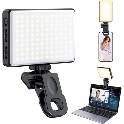 LED Selfie Light Phone Fill Light 120 LED 3000mAh Rechargeab