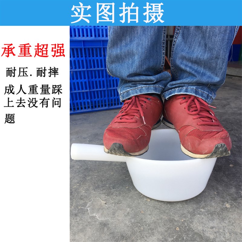 工厂养殖耐烫摔不烂水勺食品专用PE牛筋水瓢加厚家用水壳加厚水舀